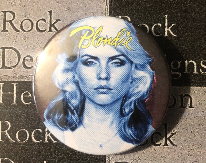 Debbie Harry / Blondie Pin Badge - Etsy
