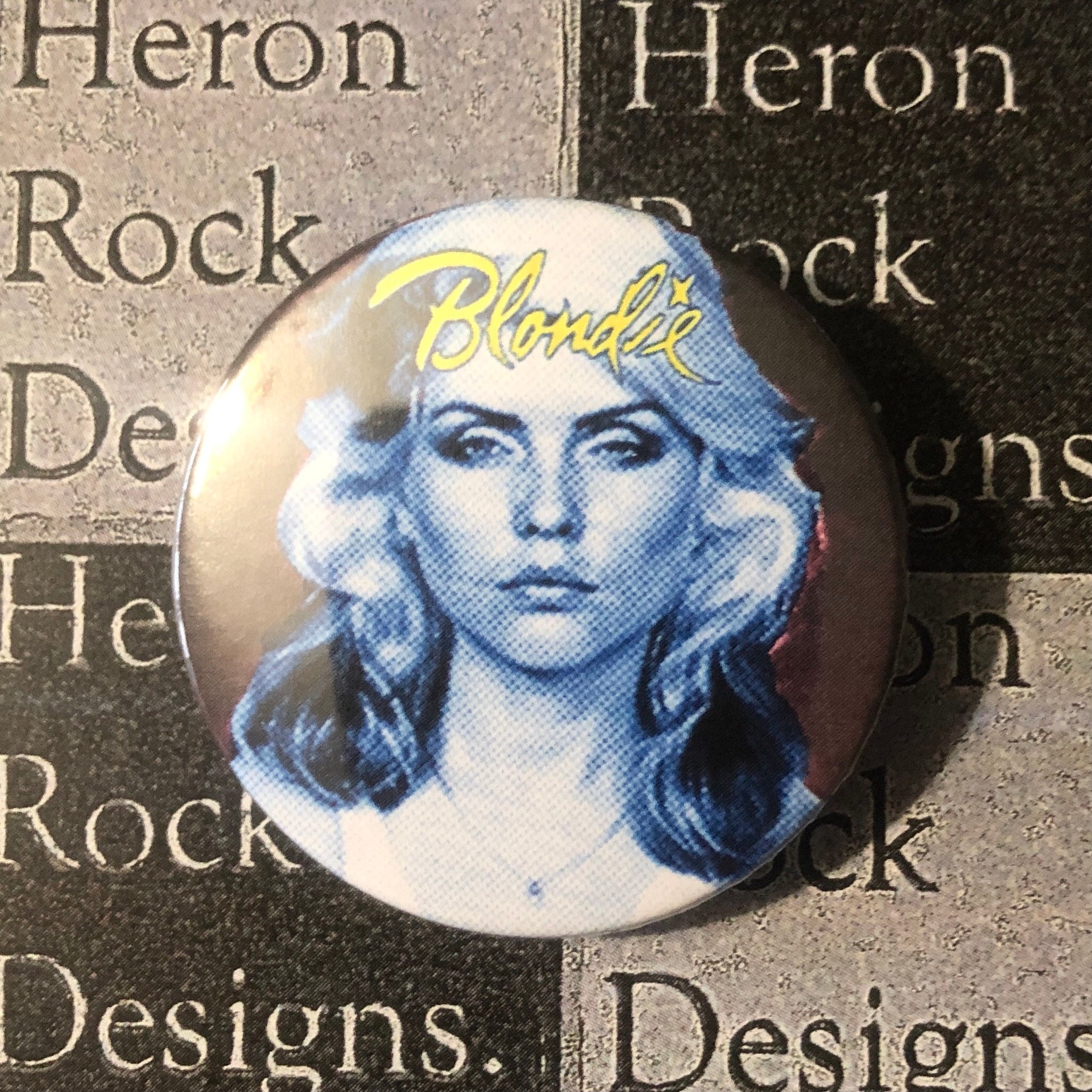 Debbie Harry / Blondie Pin Badge - Etsy