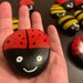 Lady Bug and Bee Tic Tac Toe Stones or Garden Stones - Etsy
