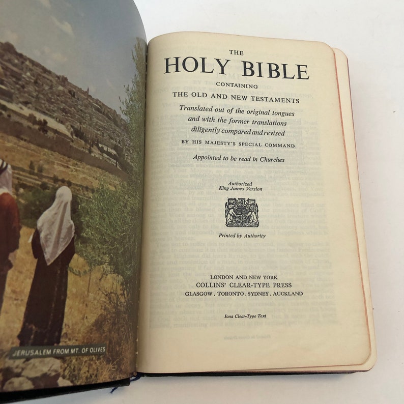 Prince James Bible the Holy Bible Containing the Old and New - Etsy