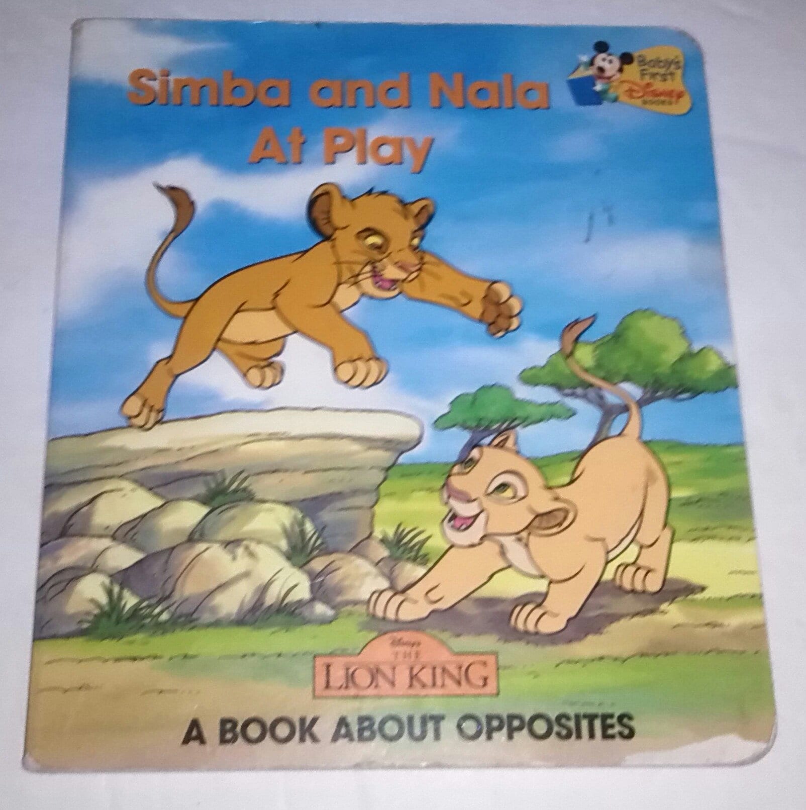 Disney's the Lion King Simba and Nala at Play Baby's First Disney Books ...