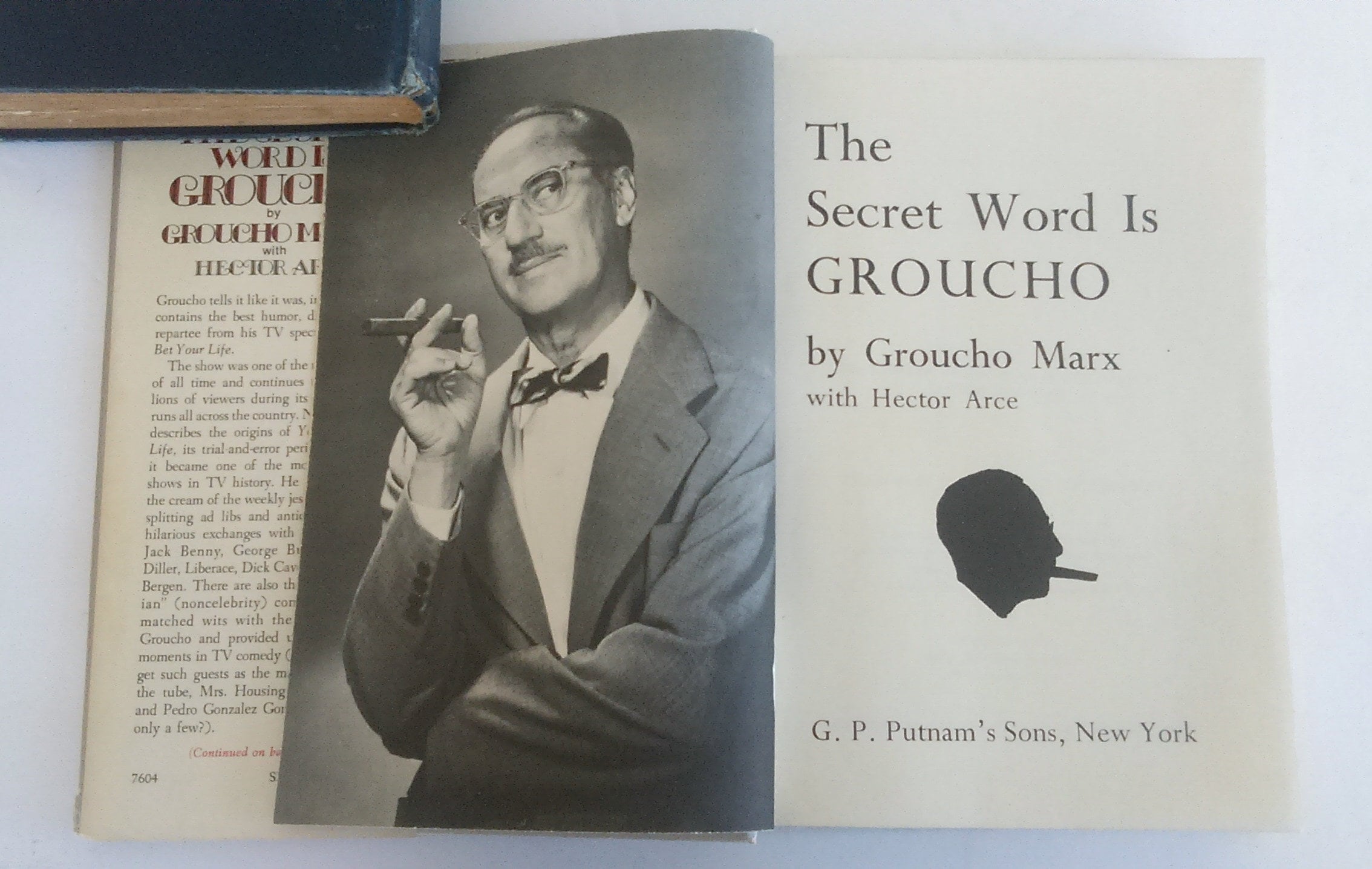The Secret Word Is Groucho By Groucho Marx With Hector Arce | Etsy