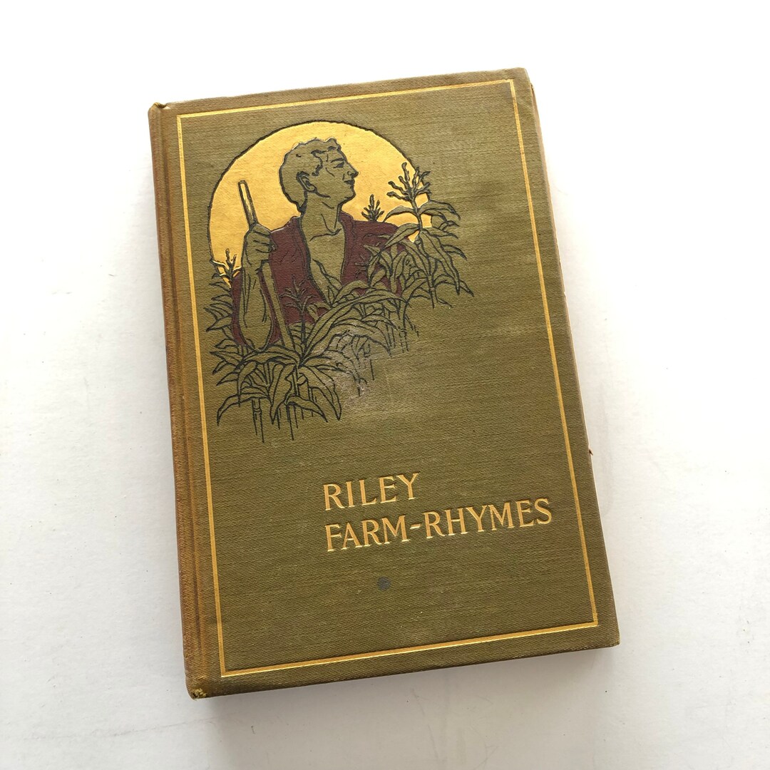 Riley Farm Rhymes by James Whitcomb Riley 1901 Poetry - Etsy