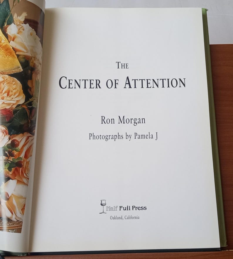 Signed Floral Design Book: Ron Morgan, First Edition Tablescapes - Etsy