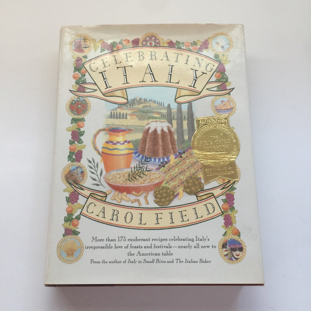 Celebrating Italy by Carol Field Signed First Edition Cookbook - Etsy
