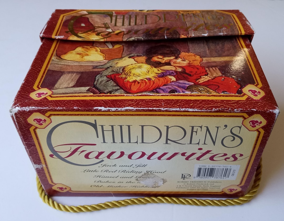 Vintage Children's Fairy Tales Box Set: Robert Frederick Hardcover - Etsy
