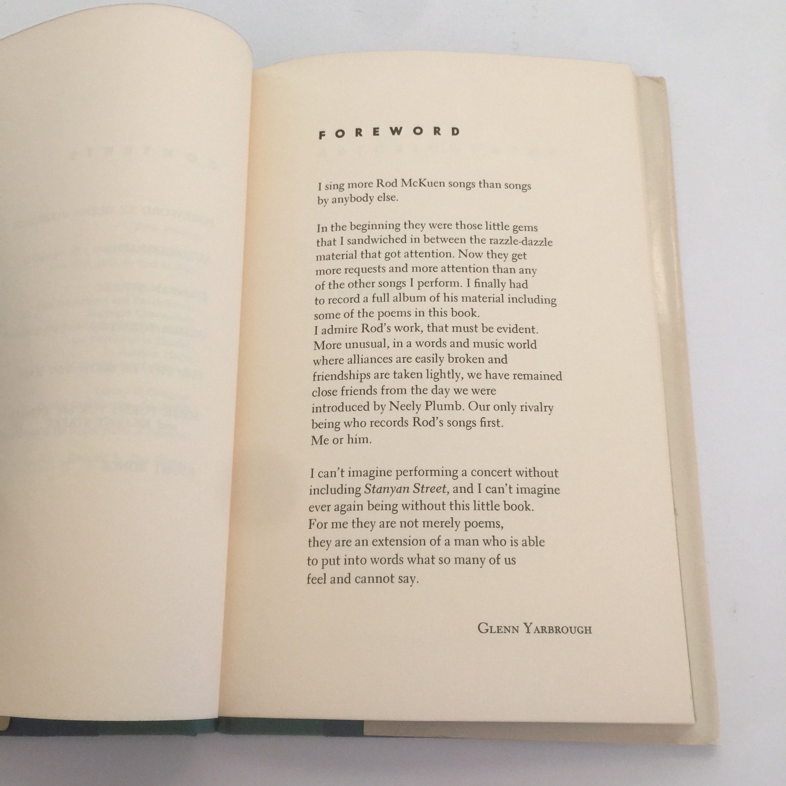 Stanyan Street & Other Sorrows by Rod Mckuen 1960s Poetry | Etsy