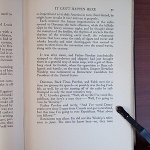 It Can't Happen Here by Sinclair Lewis First - Etsy