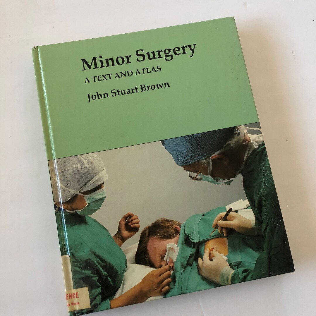 Minor Surgery A Text and Atlas by John Stuart Brown - Etsy