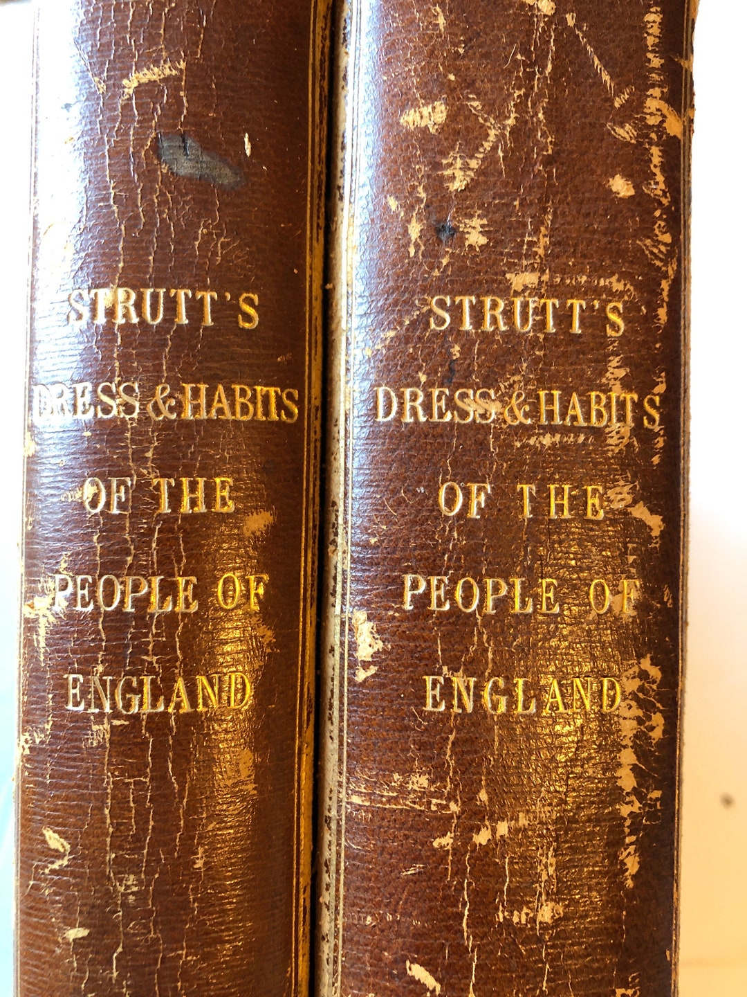 A Complete View of the Dress and Habits of the People of England by ...
