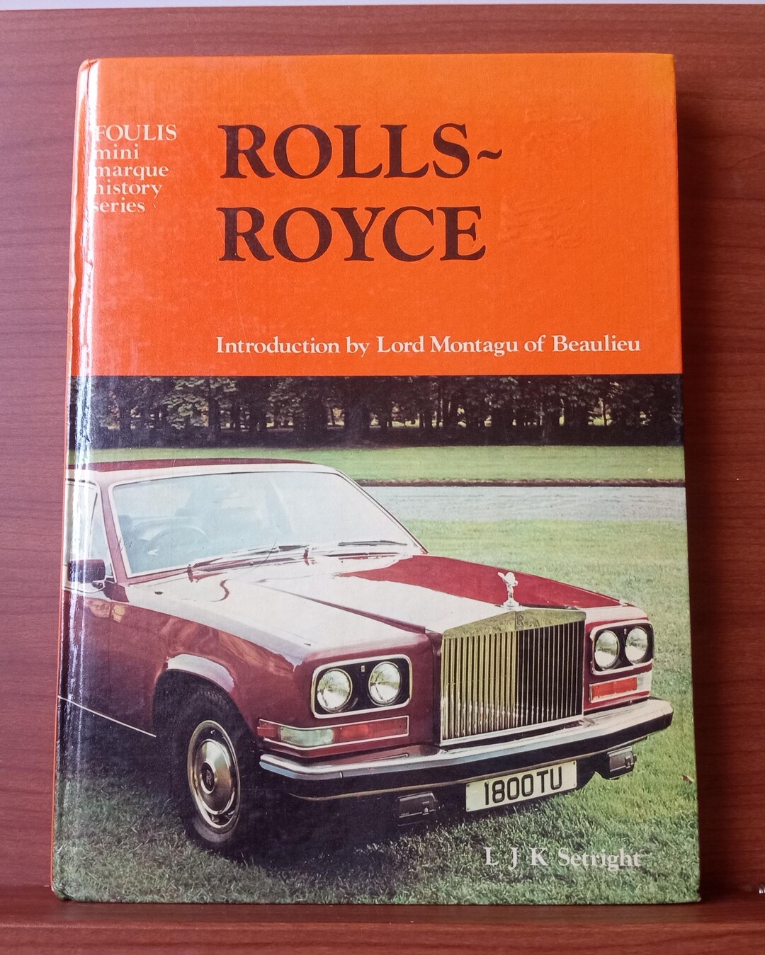 Rolls Royce by L J K Setright 1976 - Etsy