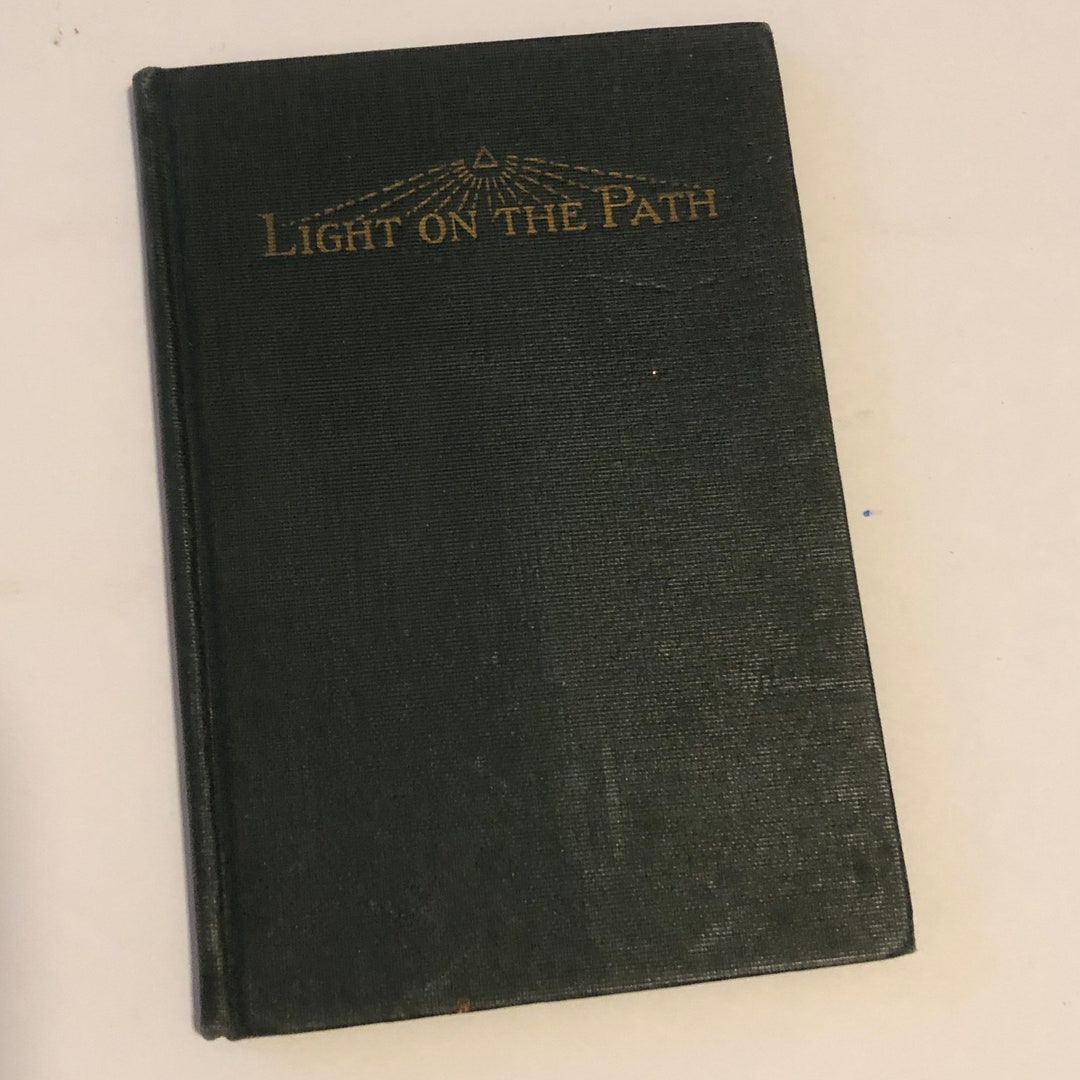 Light on the Path as Written Down by M. C. Mabel Collins 1909 - Etsy