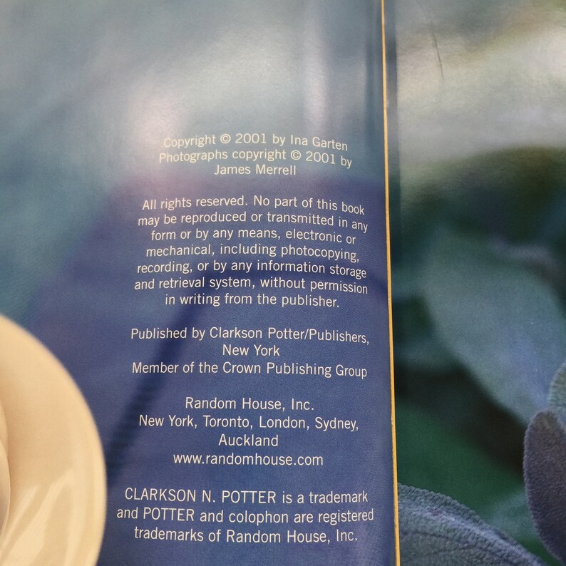 Ina Garten Barefoot Contessa Parties | Etsy