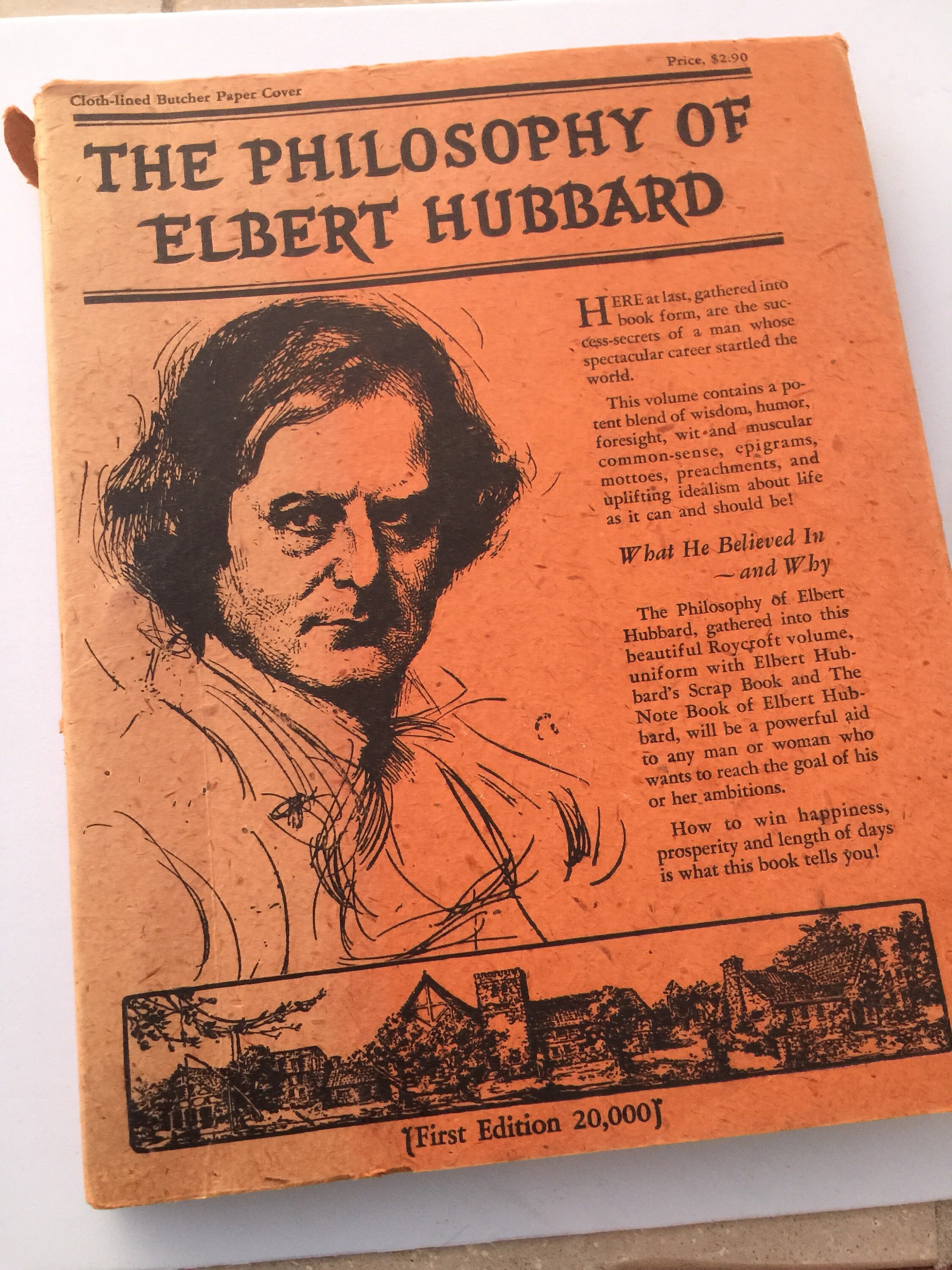 The Philosophy of Elbert Hubbard 1930 Roycrofter - Etsy.de