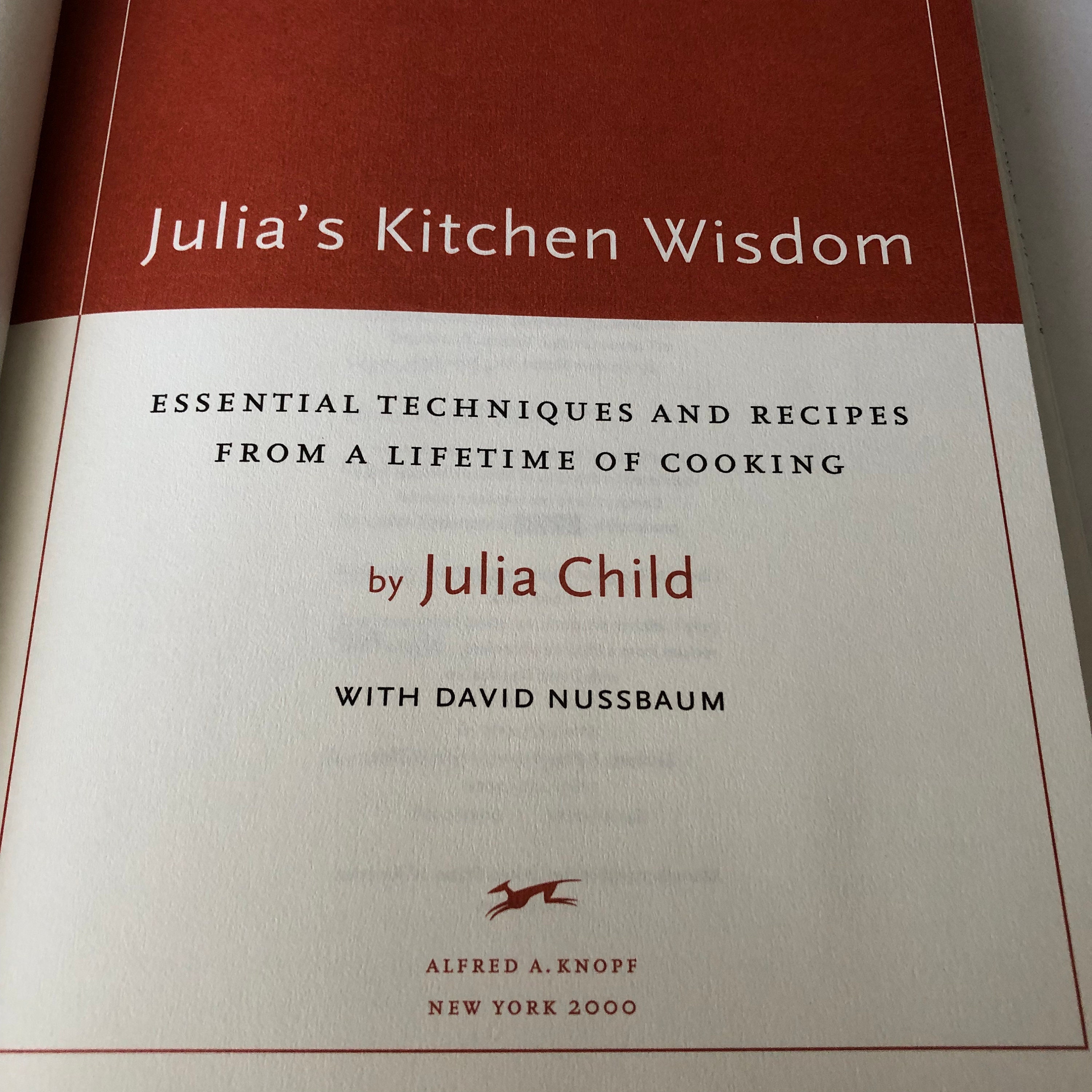 Julias Kitchen Wisdom