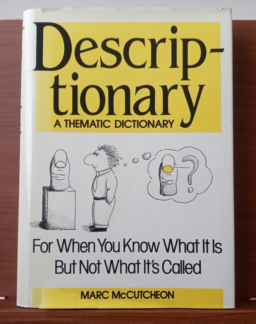 Descriptionary A Thematic Dictionary by Marc Mccutcheon - Etsy