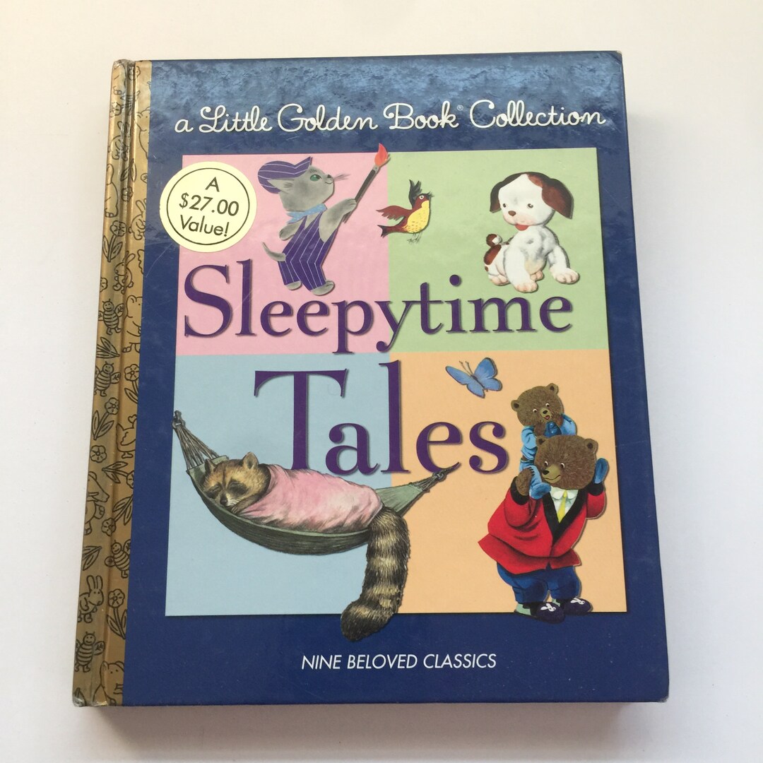 Little Golden Book Sleepytime Tales Children's Book - Etsy