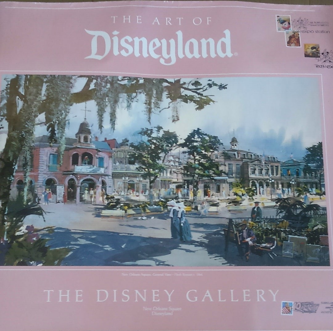 Disney Poster, Disneyland Vintage, Disneyland Print, Herb Ryman, Disney ...