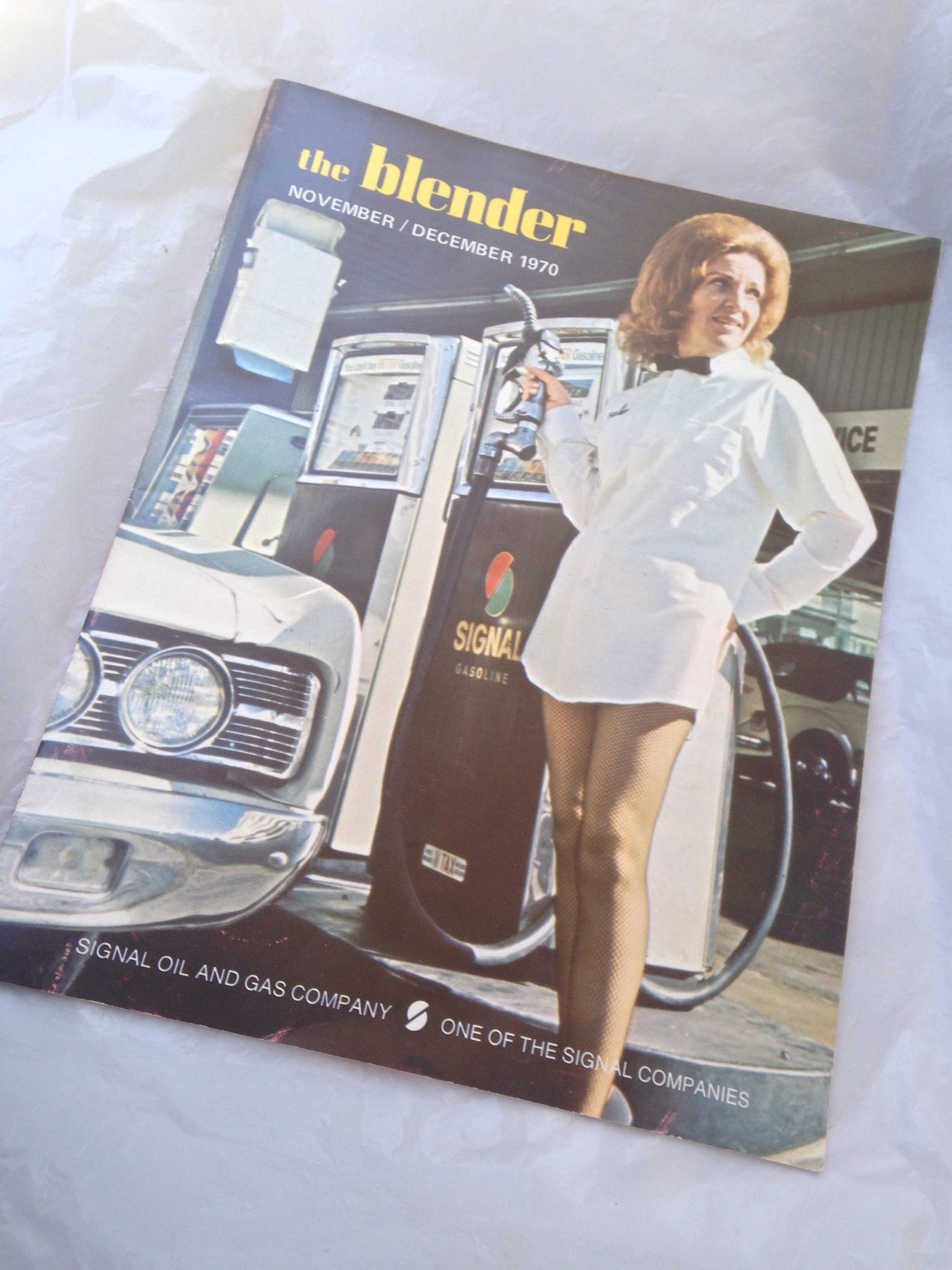 Signal Gasoline Signal Oil Magazine the Blender 1970 - Etsy