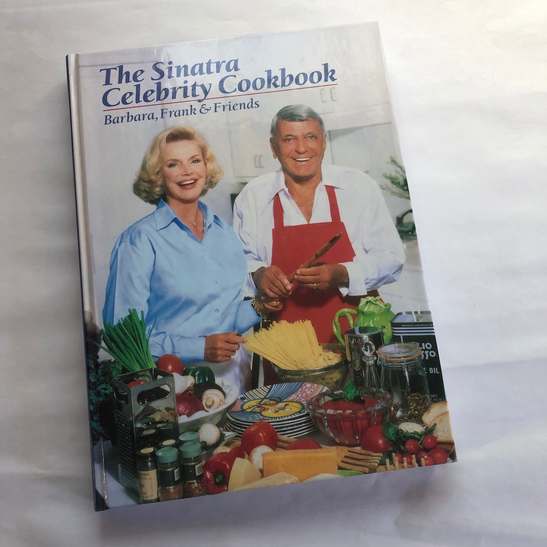 The Sinatra Celebrity Cookbook by Barbara and Frank Sinatra Signed - Etsy