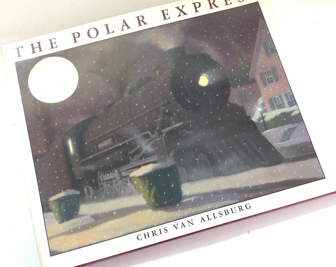 The Polar Express 1985 Book by Chris Van Allsburg - Etsy