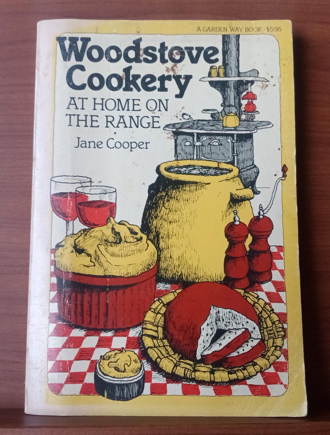 Woodstove Cookery at Home on the Range 1977 by Jane Cooper Collectible ...