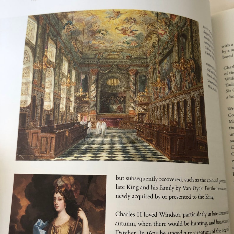 Windsor Castle Pictorial Souvenir Guide Book - Etsy