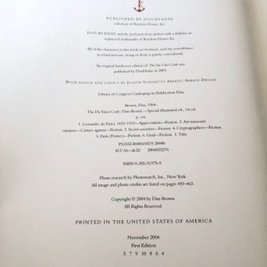 The Da Vinci Code Special Illustrated Edition by Dan Brown - Etsy