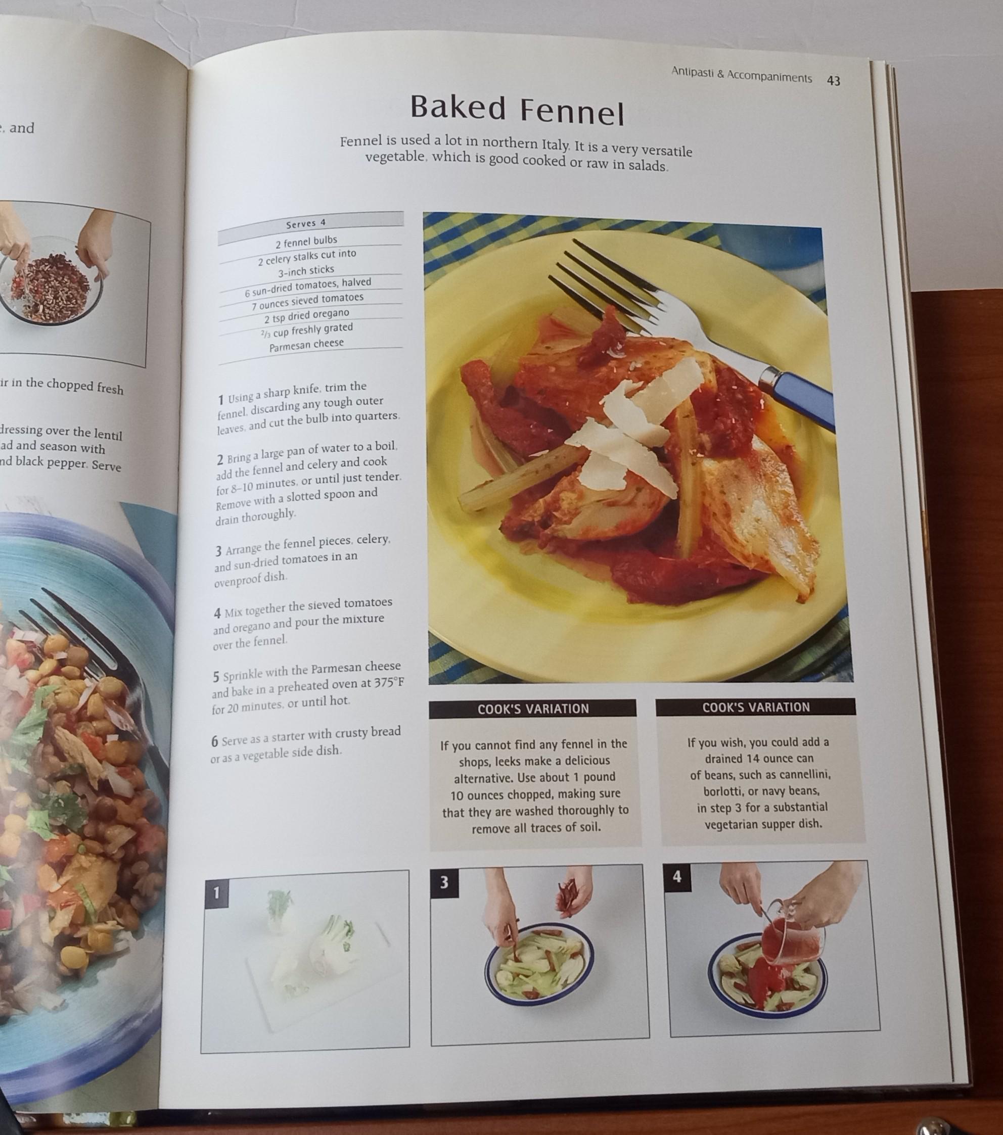 Classic Italian Recipes Cookbook Illustrated First Edition Cookbook ...
