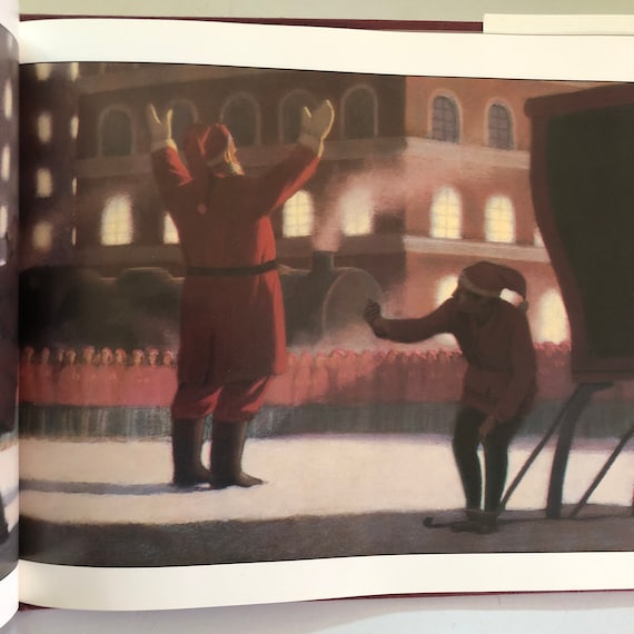 Chris Van Allsburg Polar Express Illustrations