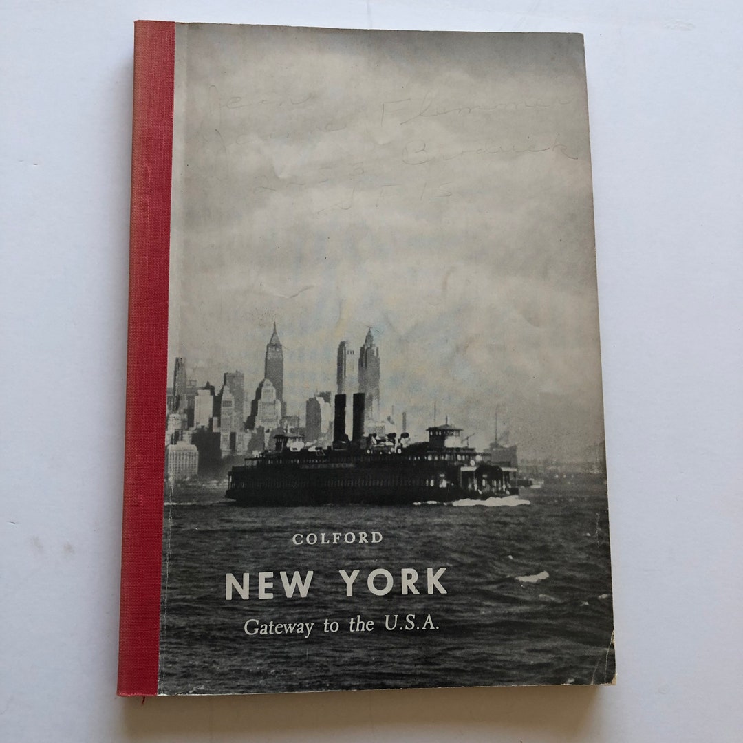 New York Gateway to the U.S.A. 1954 - Etsy