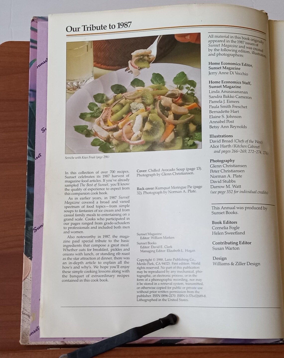 Sunset Recipe Annual 1988: Vintage Cookbook - Etsy