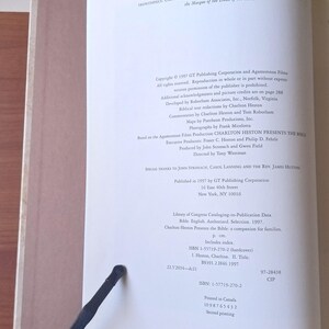 Charlton Heston Presents the Bible - Etsy