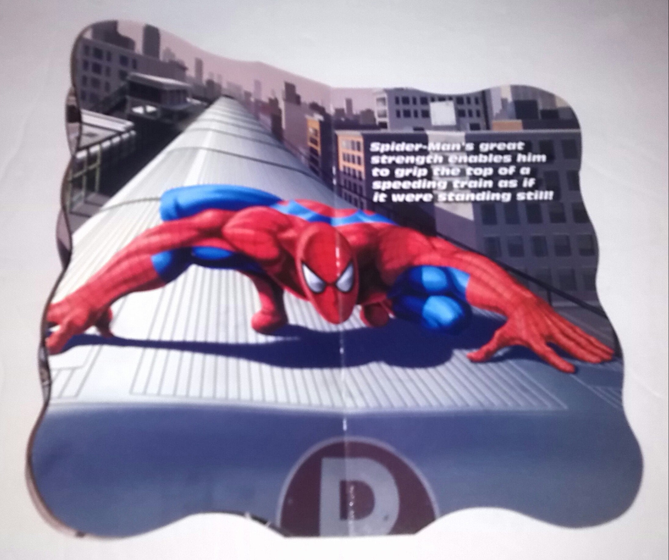 Marvel Spider Sense Spider-man Amazing Powers Picture Book - Etsy