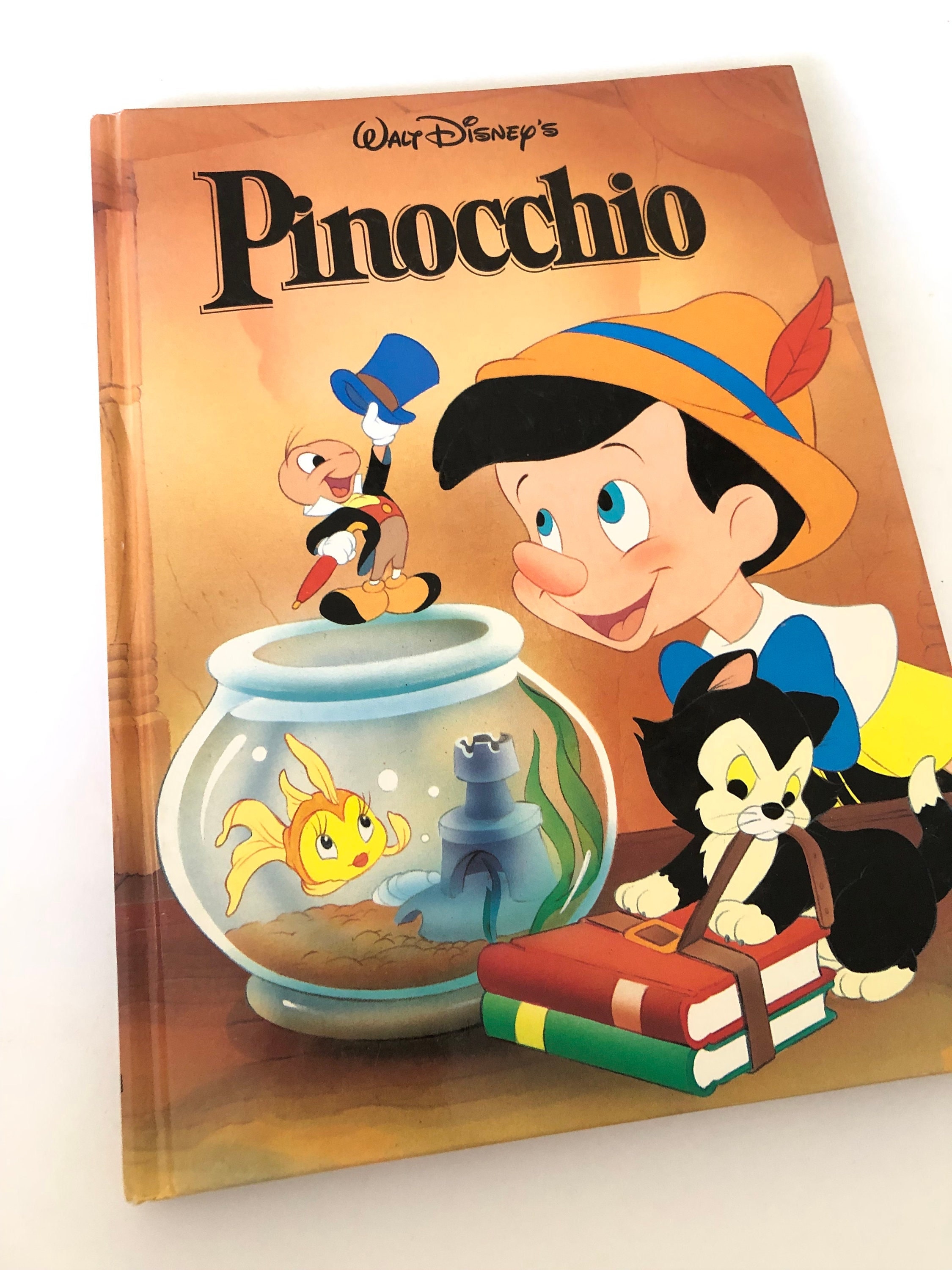 Walt Disney's Pinocchio Classic Storybook - Etsy
