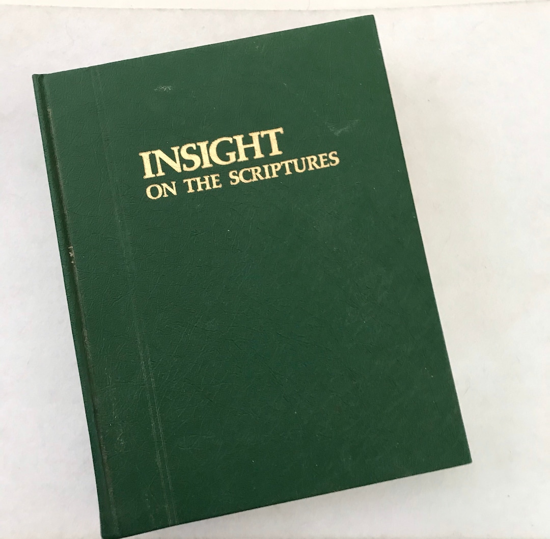 Insight on the Scriptures: Volume 2 Jehovah Watch Tower - Etsy