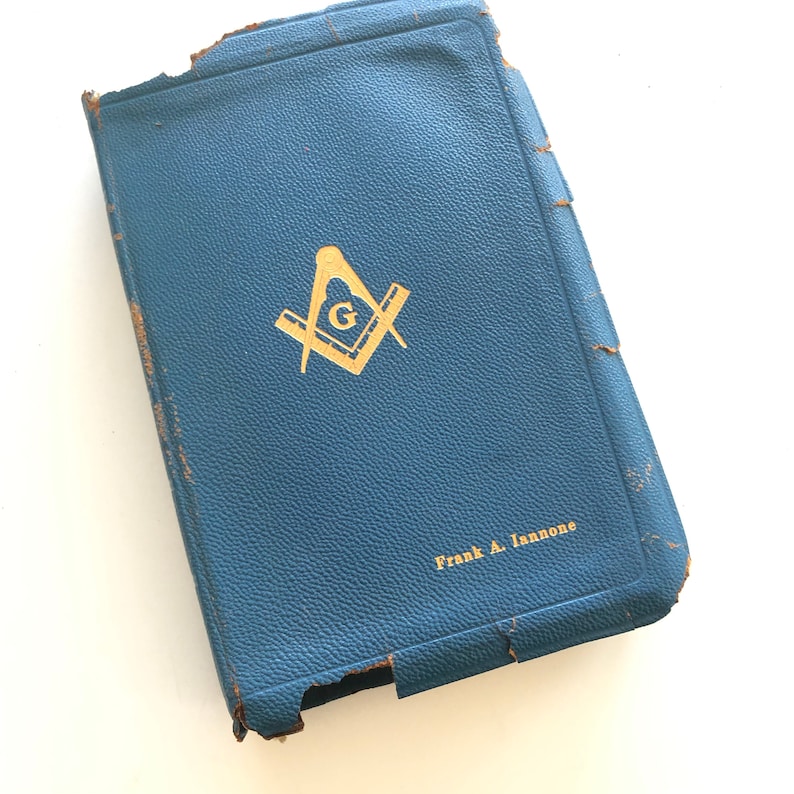 Bible Masonic Edition Temple Illustrated the Holy Bible the Great Light ...