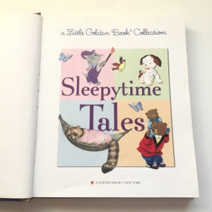 Little Golden Book Sleepytime Tales Children's Book - Etsy