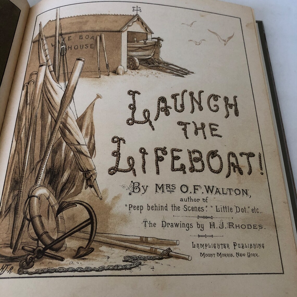 Launch the Lifeboat by Mrs O F Walton Children's Christian Book - Etsy