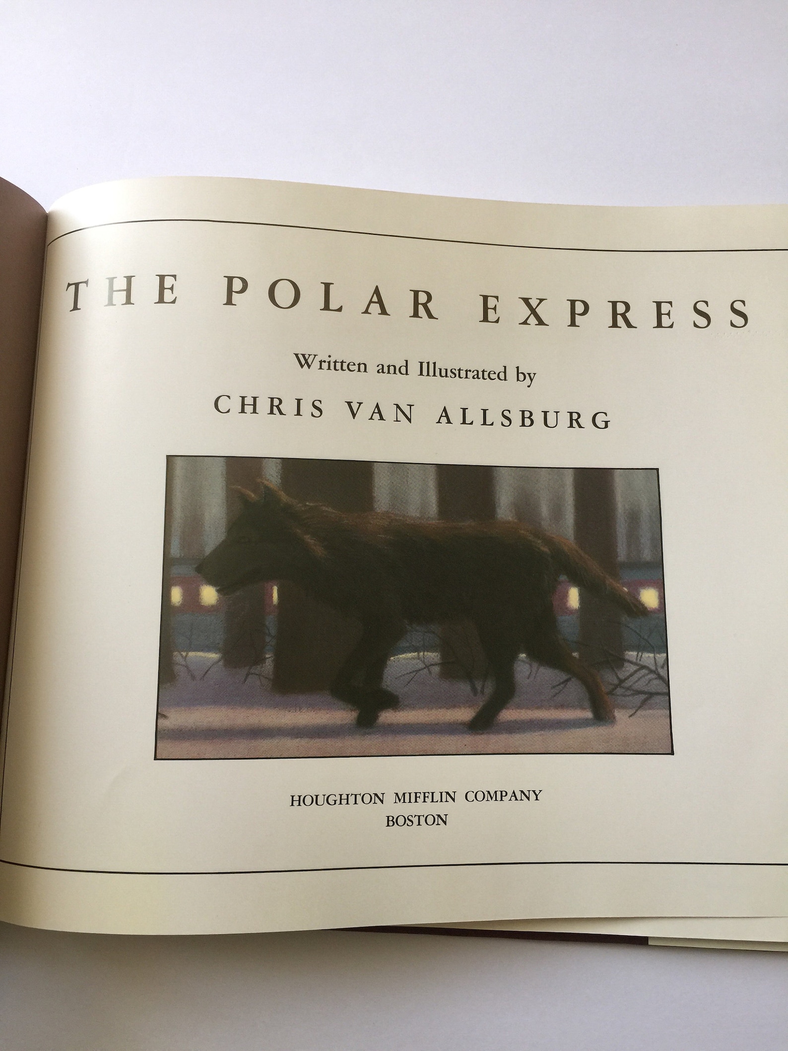 The Polar Express 1985 Chris Van Allsburg First Edition - Etsy