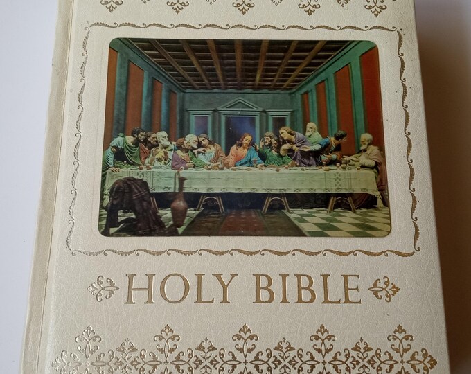 The Holy Bible KJV Family Bible Illustrations of the Old Masters 1976 ...