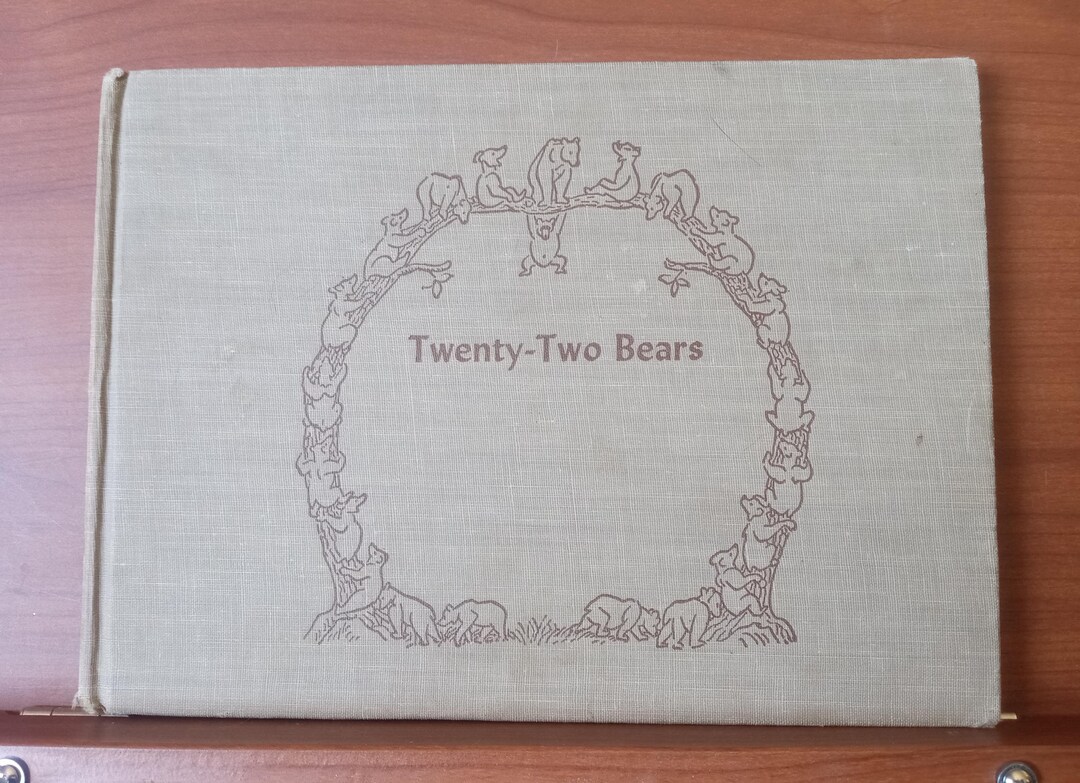 Twenty-two Bears by Claire Huchet Bishop 1966 - Etsy