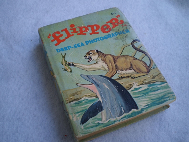 1969 Flipper Deep Sea Photographer Big Little Book Whitman 2032 - Etsy