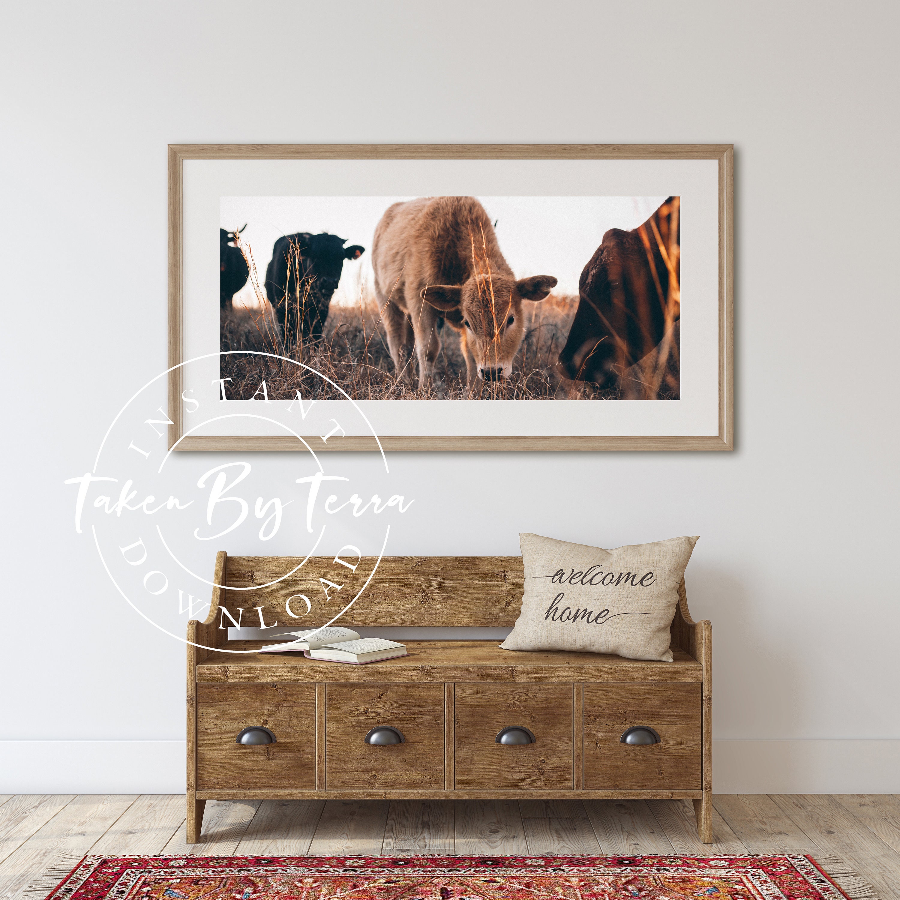 Rustic Baby Cow Photography, Cow Print, Cow Poster, Animal Print, Cow ...