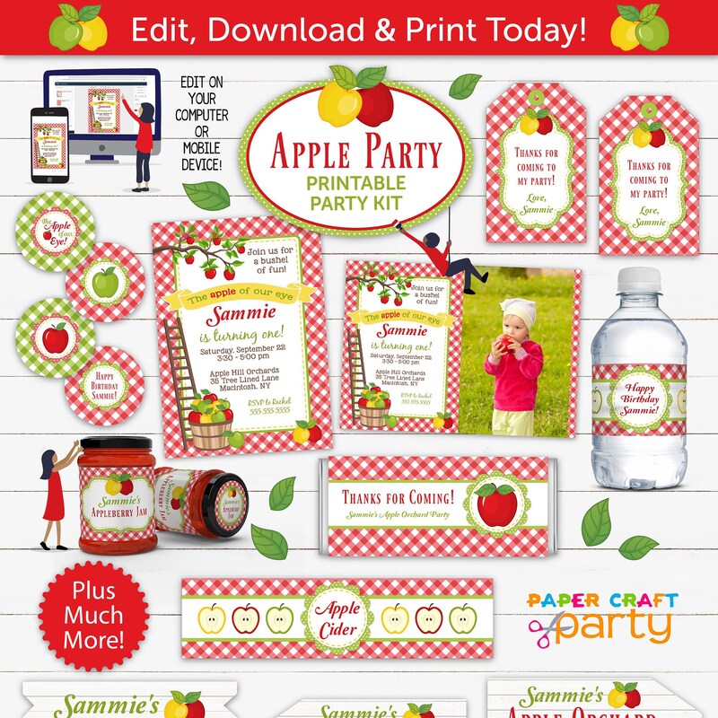Apple Party - Etsy