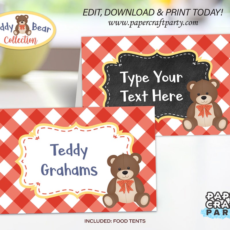 Teddy Bear Picnic - Etsy
