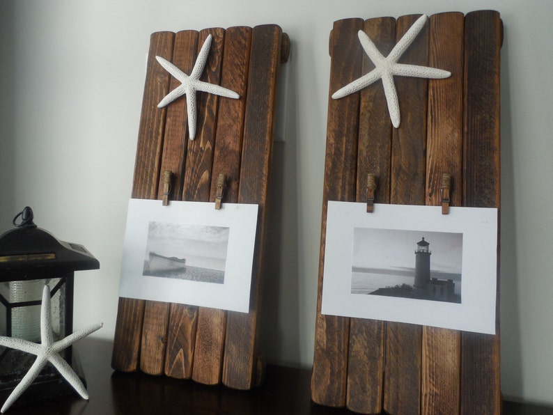 Set of Two / Beach Home Decor / Nautical / Frame / Wall Hanging / 5x7 ...