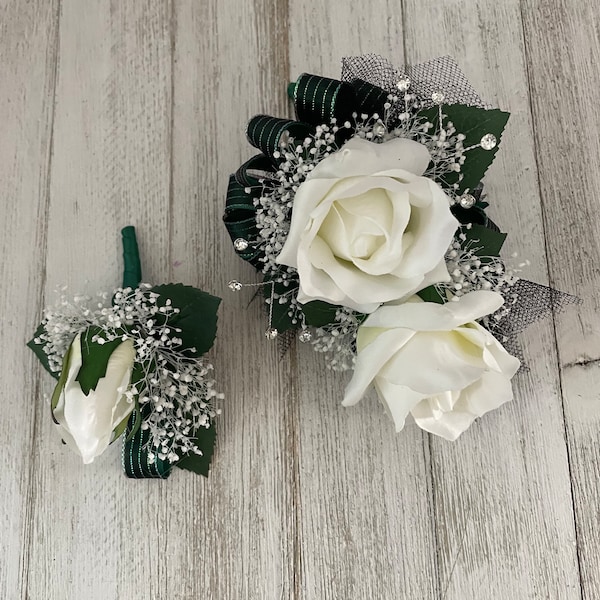 Green Corsage - Etsy