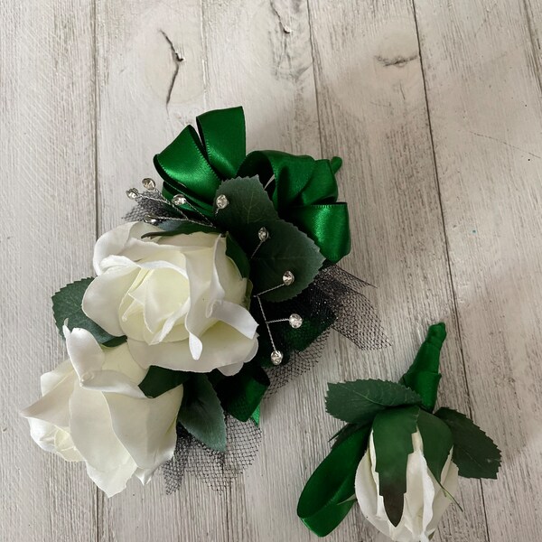 Kelly Green Rose - Etsy