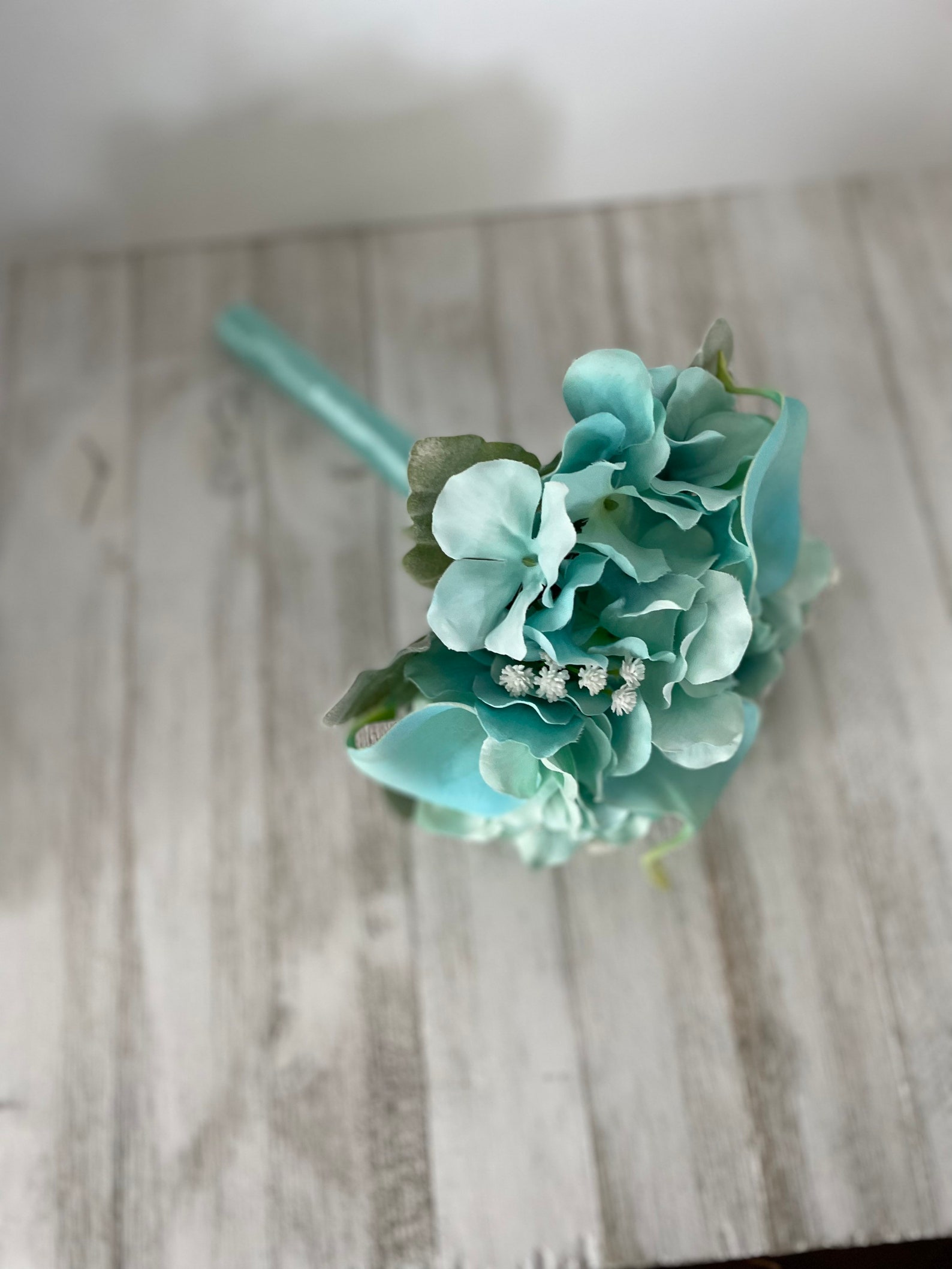 Posey Bouquet in Aqua-ready TO SHIP - Etsy